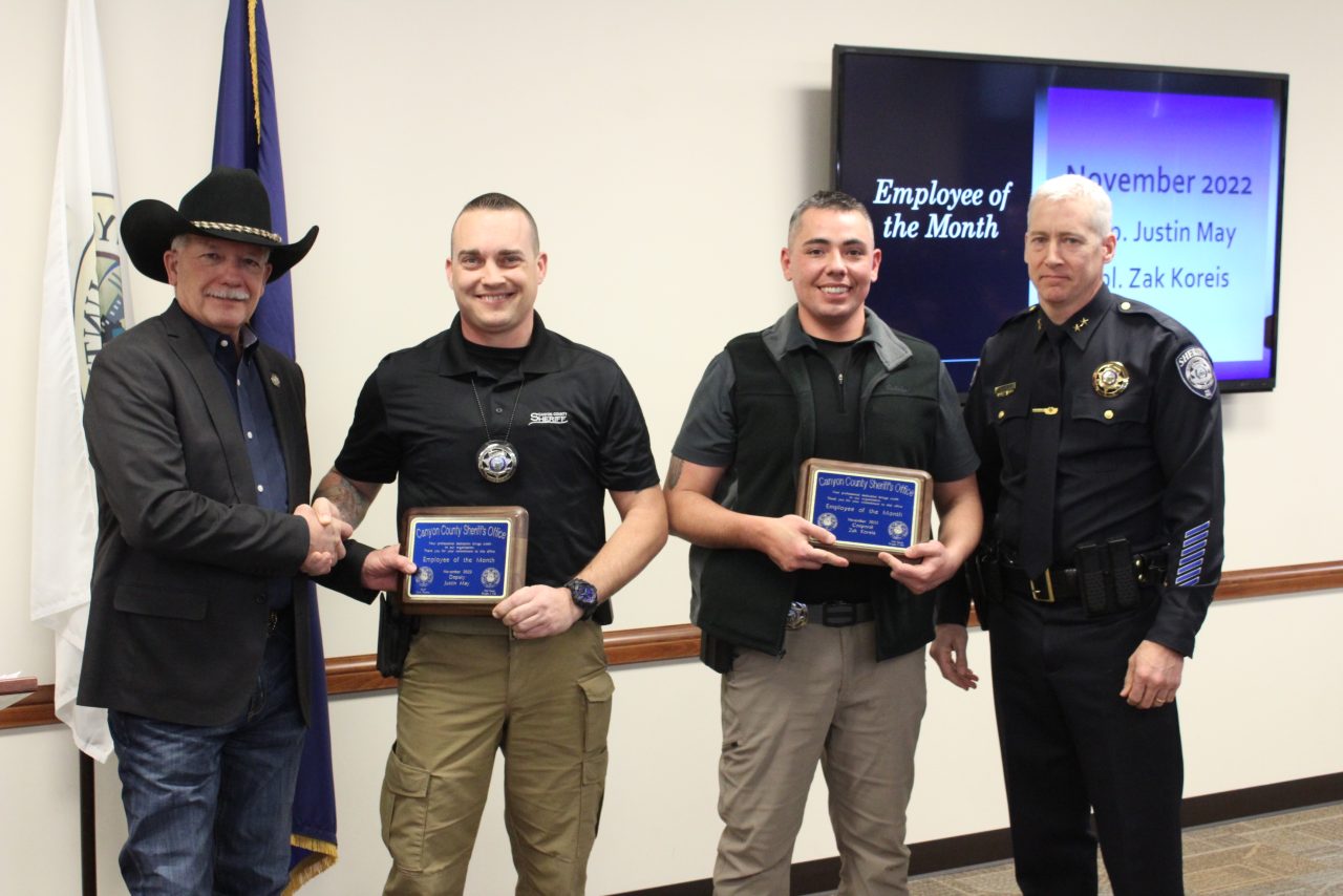 (Video & Photos) – Sheriff’s Office Semi-Annual Award Ceremony on February 10, 2023 | Canyon County